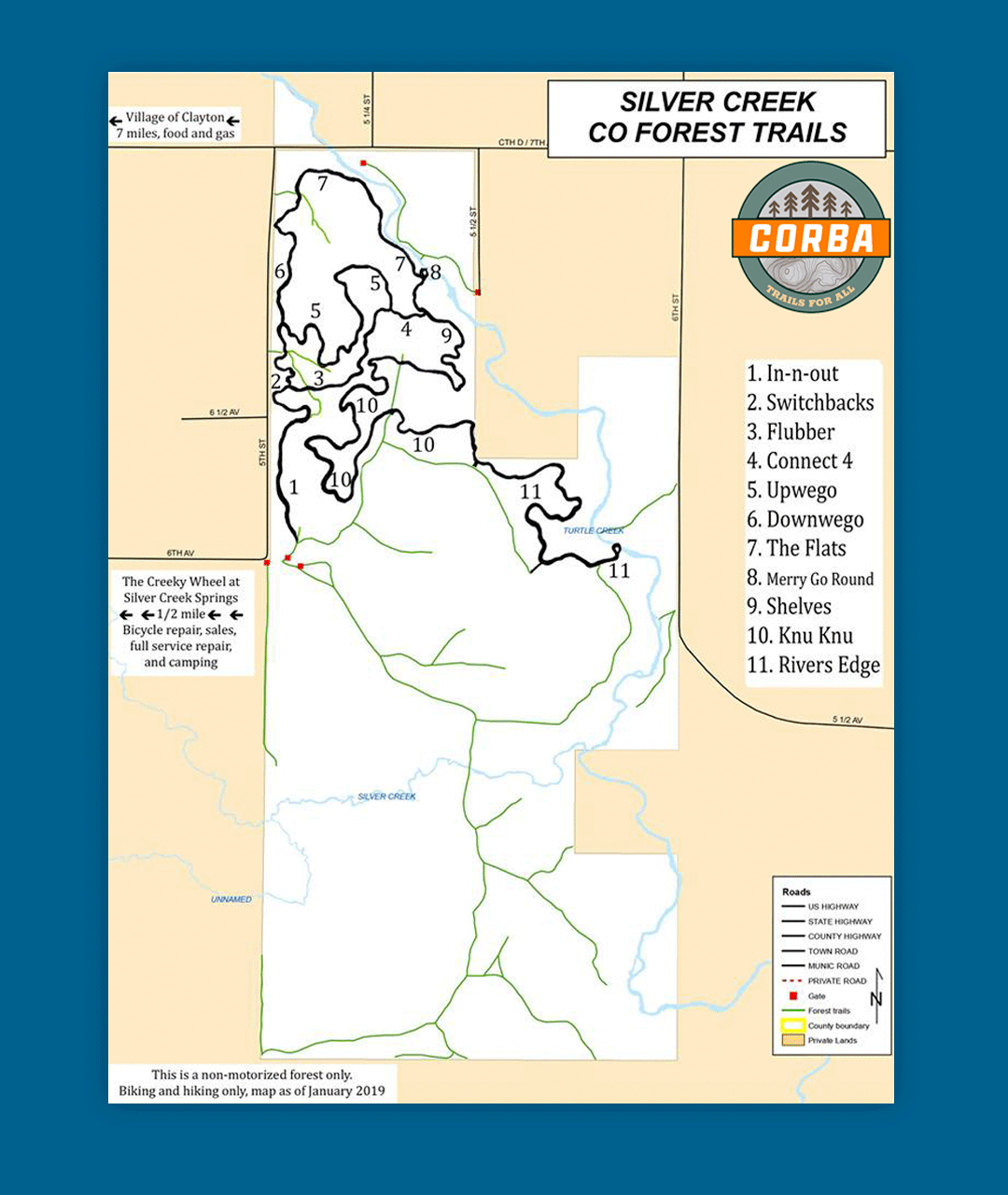 Silver Creek Trails - CORBA